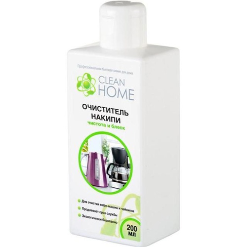 _CLEAN HOME Очиститель накипи Чистота и Блеск 200мл флакон 5059 ...